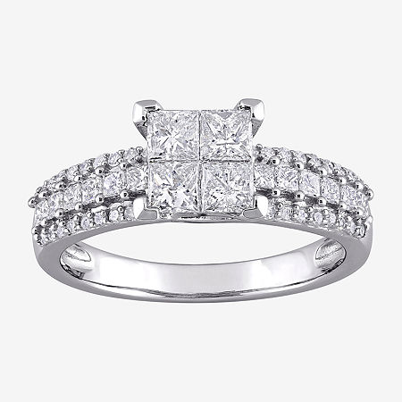 Click here for Womens 1 CT. T.W. Natural White Diamond 10K White... prices