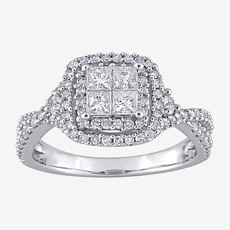 Click here for Womens 1 CT. T.W. Natural White Diamond 10K White... prices