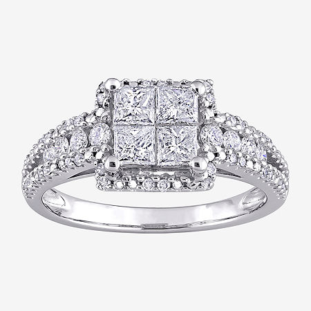 Click here for Womens 1 CT. T.W. Natural White Diamond 10K White... prices