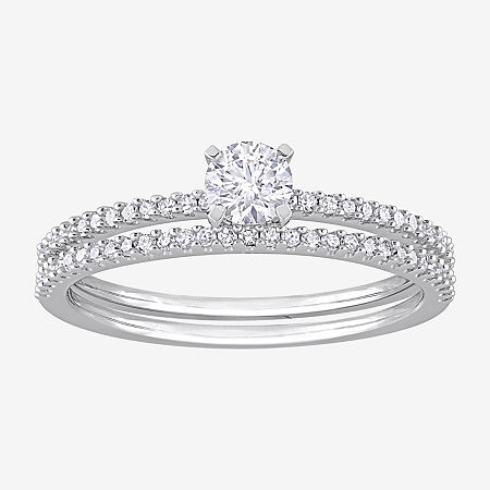 Click here for Womens 1/2 CT. T.W. Natural White Diamond 14K Whit... prices