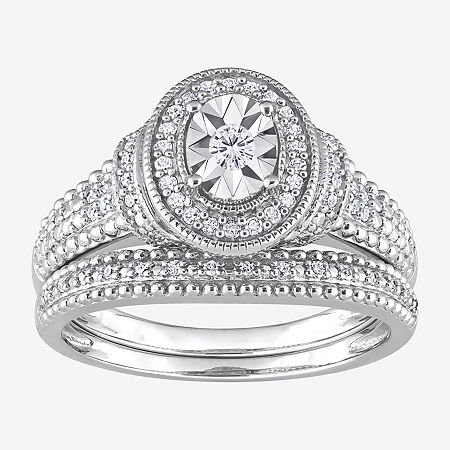 Click here for Womens 1/4 CT. T.W. Natural White Diamond Sterling... prices