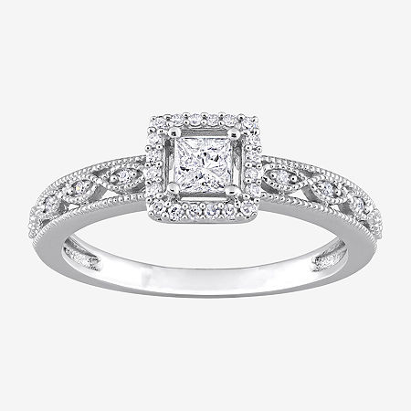 Click here for Womens 3/8 CT. T.W. Natural White Diamond 10K Whit... prices