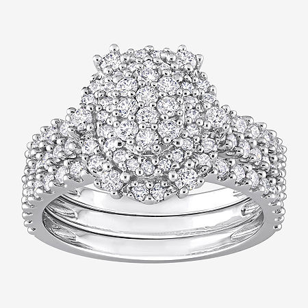 Click here for Womens 1 1/2 CT. T.W. Natural White Diamond 10K Wh... prices