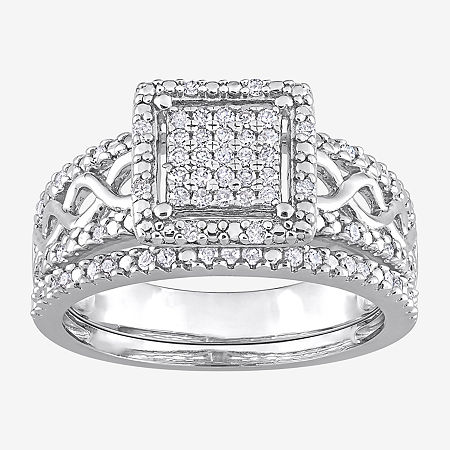 Click here for Womens 1/3 CT. T.W. Natural White Diamond Sterling... prices
