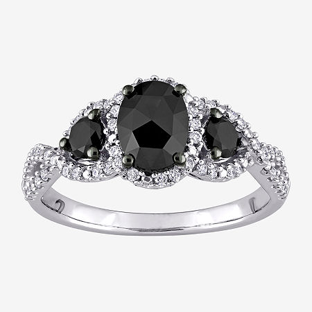 Click here for Midnight Black Womens 1 1/3 CT. T.W. Natural Black... prices