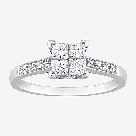 Click here for Womens 5/8 CT. T.W. Natural White Diamond 10K Whit... prices