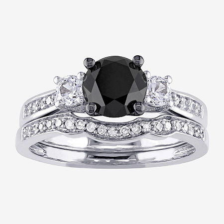 Click here for Midnight Black Womens 7/8 CT. T.W. Natural Black D... prices
