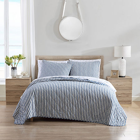 Click here for Stone Cottage Willow Way Striped 136 TC Reversible... prices