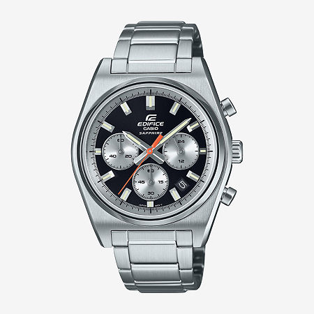 Click here for Casio Mens Silver Tone Stainless Steel Bracelet Wa... prices