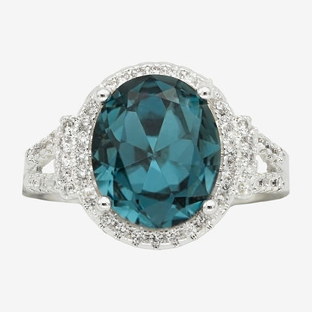 Click here for Sparkle Allure Split Shank Womens Blue Crystal Pur... prices