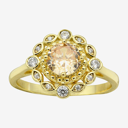 Click here for Sparkle Allure Double Halo Womens Champagne Cubic... prices