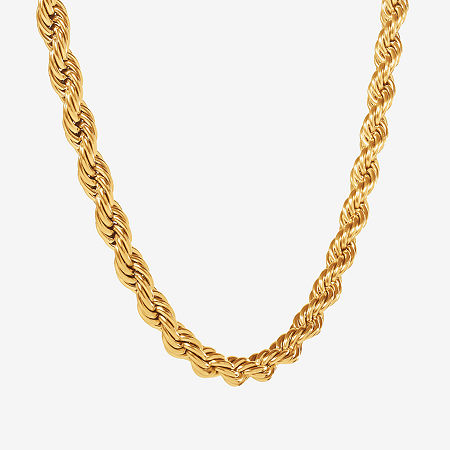 Click here for Mens Stainless Steel 24 Inch Rope Chain Necklace... prices