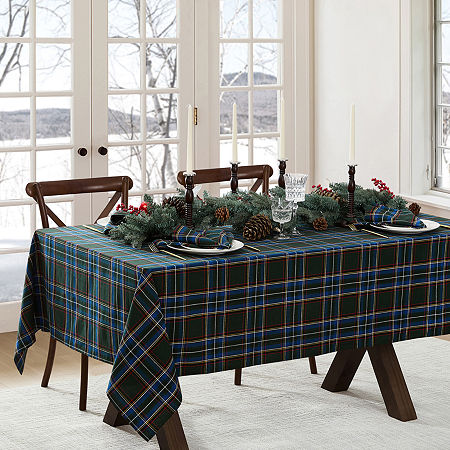 Click here for Elrene Stowe Tartan Holiday Plaid Rectangle Tablec... prices