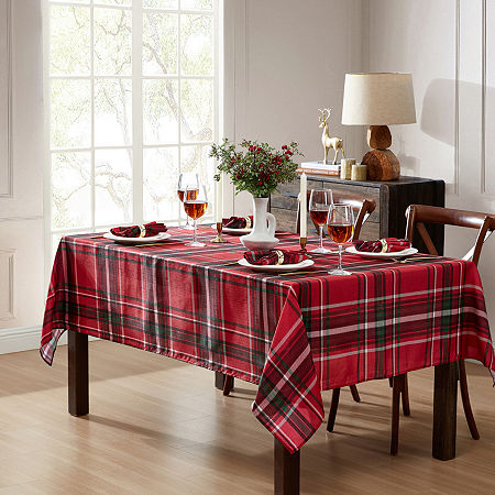 Click here for Elrene Home Fashions Pocono Plaid Holiday Fabric T... prices