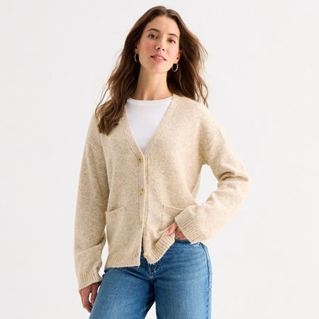 Click here for a.n.a Womens V Neck Long Sleeve Button Tall Cardig... prices