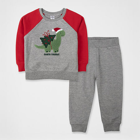 Click here for WILLOW and WYATT Boys 2-pc. Pant Set  3t  Gray prices