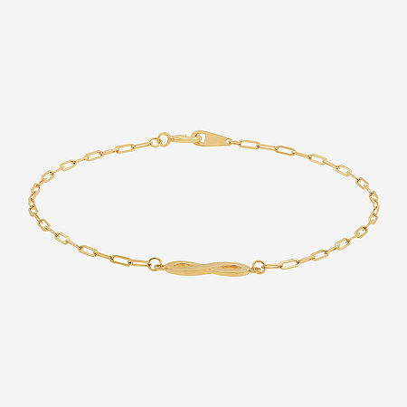 Click here for Gold Addiction Womens 10K Gold 7.25 Inch Solid Cha... prices