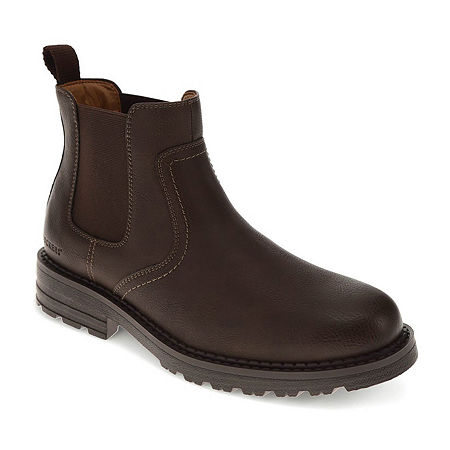 Click here for Dockers Mens Truman Flat Heel Chelsea Boots  12 Me... prices