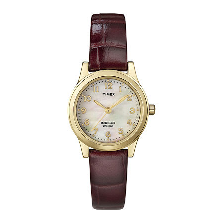 Click here for Timex Elevated Classic Womens Brown Leather Strap... prices