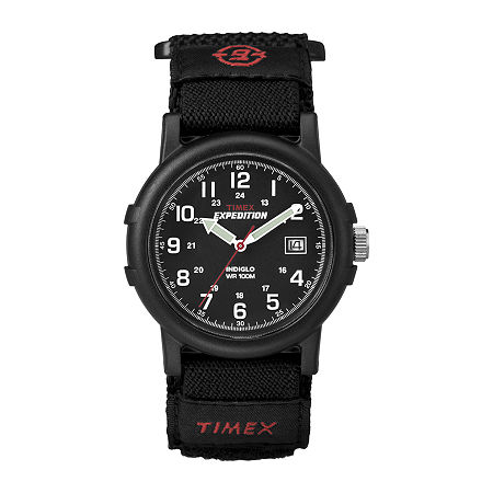 Click here for Timex Expedition Camper Mens Black Nylon Fast Stra... prices