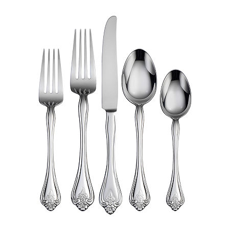 Oneida Boutonniere 45-Pc Set  Service for 8 - STAINLESS