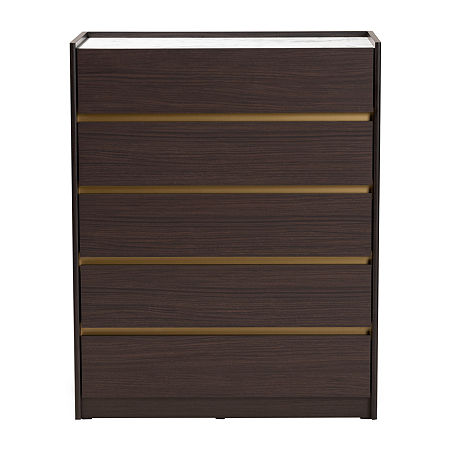 Click here for Walker Bedroom Collection 5-Drawer Chest  One Size... prices