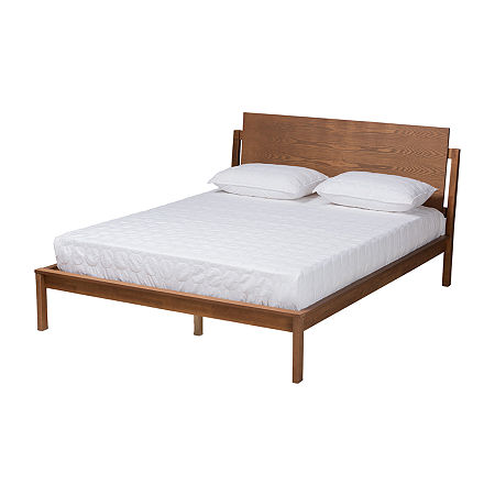 Click here for Giuseppe Wooden Platform Bed  One Size  Brown prices