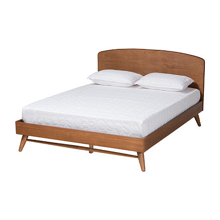 Click here for Keagan Wooden Platform Bed  One Size  Brown prices