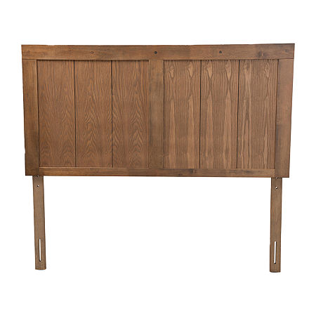Baxton Studio Patwin Modern and Contemporary Transitional King Size Finished Wood Headboard - Ash Walnut