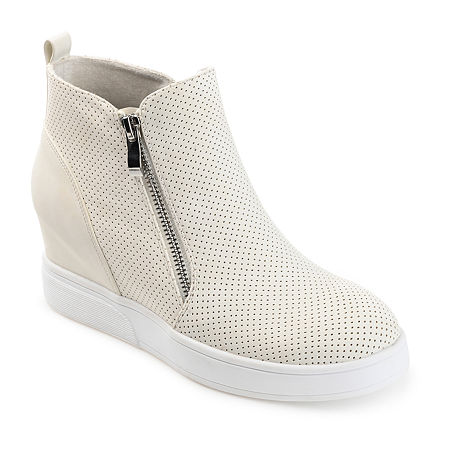 Click here for Journee Collection Womens Pennelope Wedge Sneakers... prices