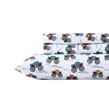Click here for Poppy & Fritz Trucks Deep Pocket Sheet Set  One Si... prices
