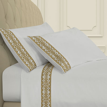 J. Queen New York Majestic 4pc. Sheet Set