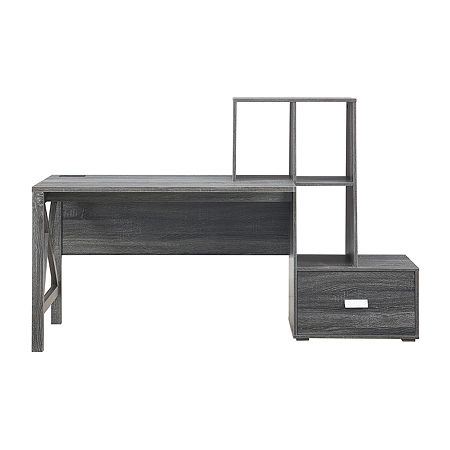 Click here for Northern Light Writing Desk  One Size  Gray prices