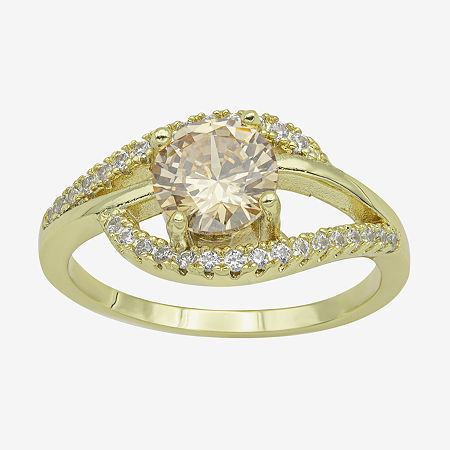 Click here for Sparkle Allure Womens Champagne Cubic Zirconia 14K... prices