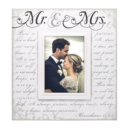 Click here for Malden 5x7 Mr And Mrs Corinthian Script Tabletop F... prices