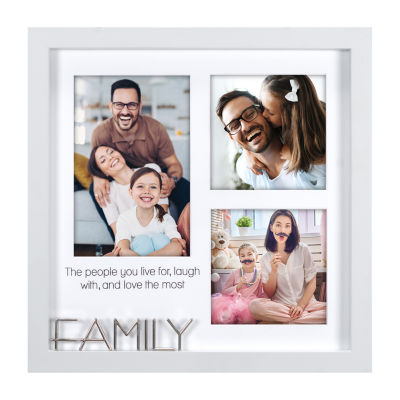Malden 3-Op Family Square Wall Frame, Color: Light Gray - JCPenney