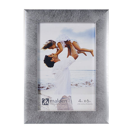 Click here for Malden 4x6 Silver Linear Tabletop Frame  One Size... prices