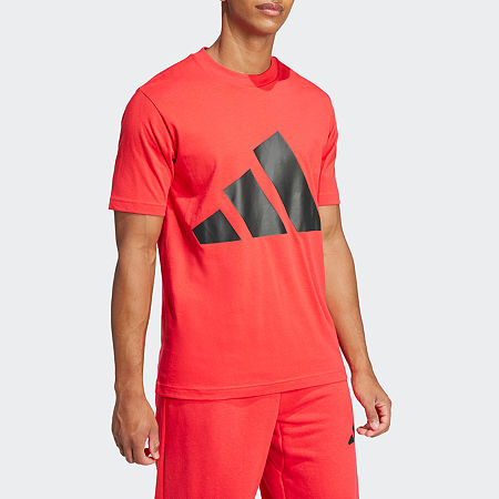 Click here for adidas Mens 3 Bar Logo Graphic Cotton T-Shirt - Pu... prices