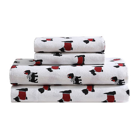 Click here for Beatrice Home Fashions Holiday Flannel Sheet Set... prices
