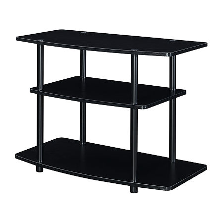 Click here for Fenton 3-Tier TV Stand  One Size  Black prices
