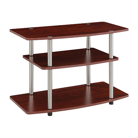 Click here for Fenton 3-Tier TV Stand  One Size  Brown prices