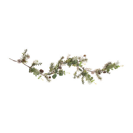 Click here for Northlight White Berry Eucalyptus And Pinecone Unl... prices