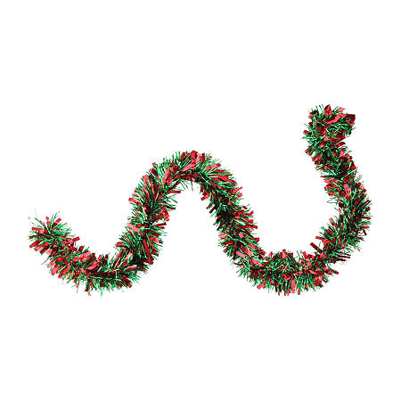 Click here for Northlight Red And Green Wide Cut Tinsel Unlit Chr... prices
