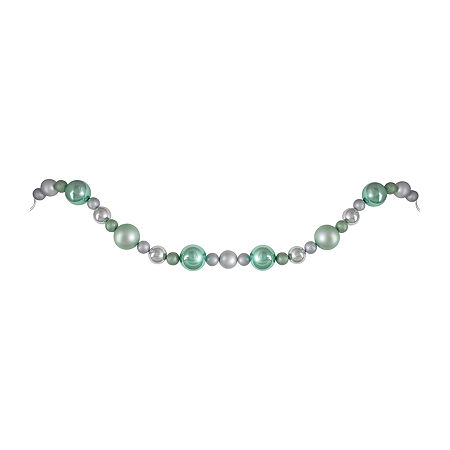 Click here for Northlight Silver And Seafoam Green 3-Finish Ball... prices