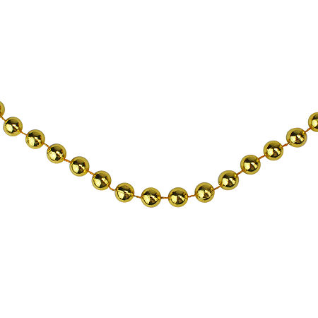 Click here for Northlight Shiny Gold Round Beaded Christmas Outdo... prices