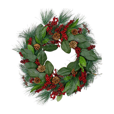Click here for Northlight Leaves Berry And Pine Needle Artificial... prices