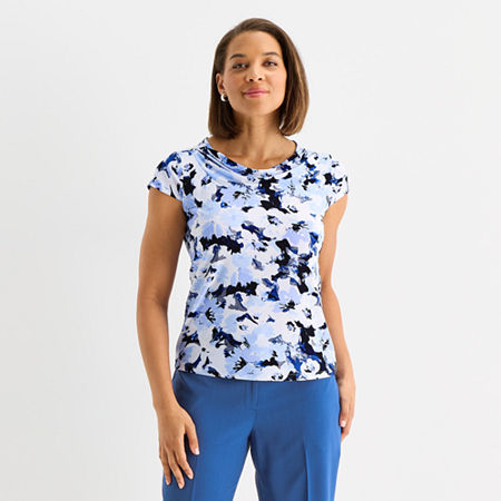 Click here for Black Label by Evan-Picone Womens Cowl Neck Sleeve... prices