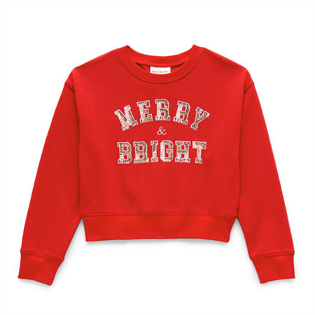 Click here for Jingle Ball Girls Round Neck Long Sleeve Sweatshir... prices