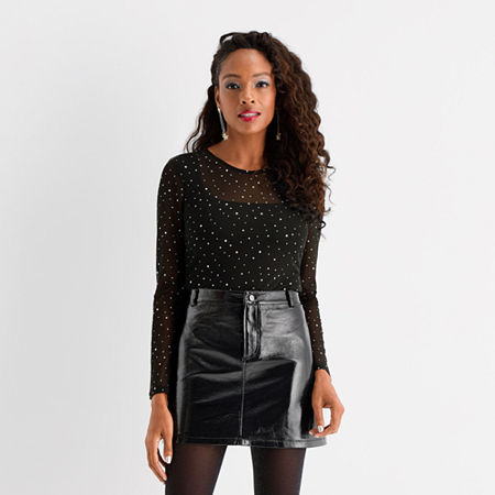 Click here for Self Esteem Jingle Ball Womens Round Neck Long Sle... prices