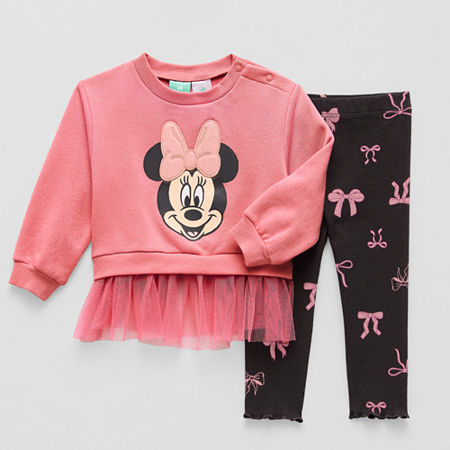 Click here for Disney Baby Girls 2-pc. Minnie Mouse Pant Set  18... prices